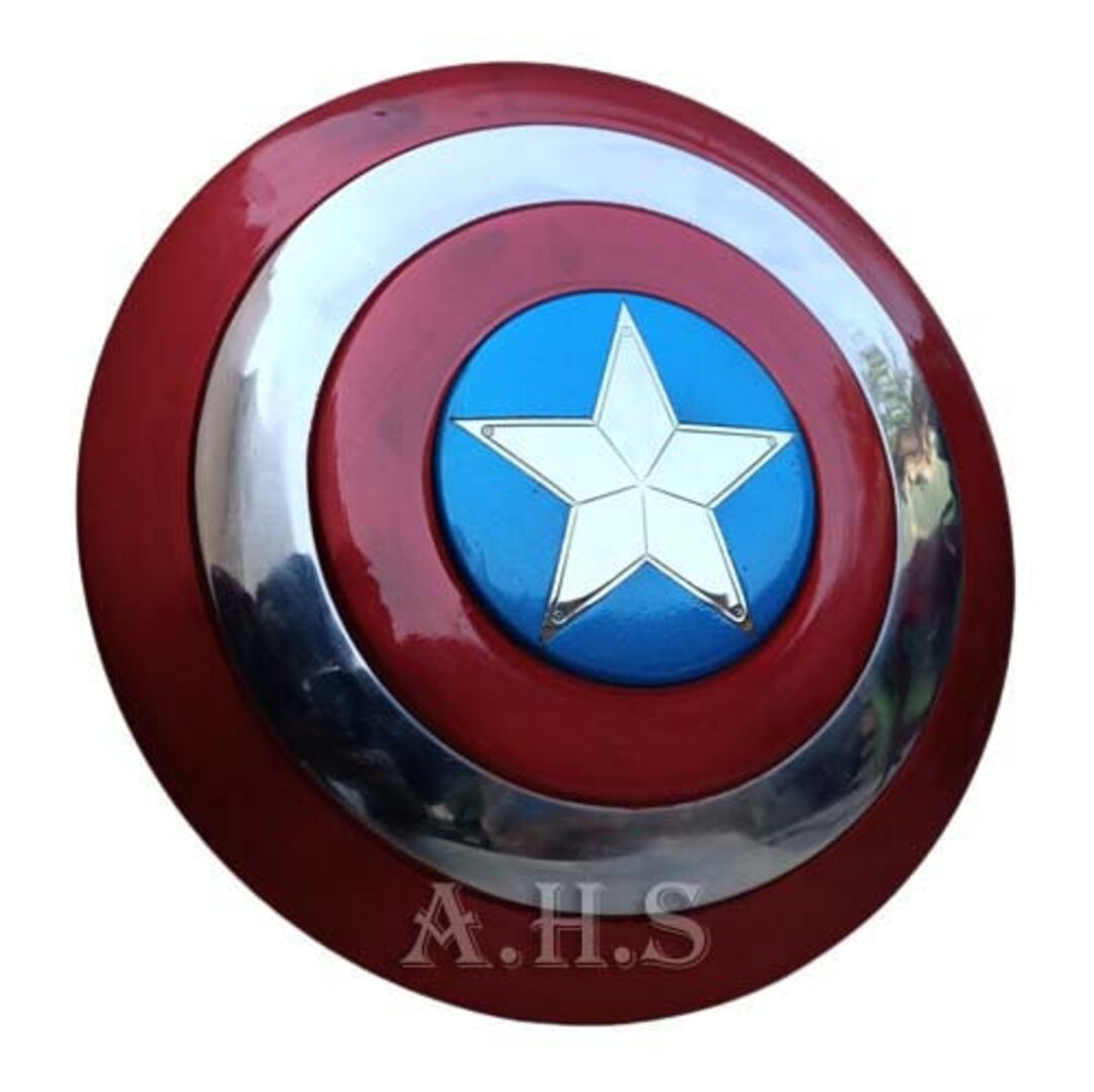Captain America Shield Cosplay Metal Prop Replica for Thanks Giving ...