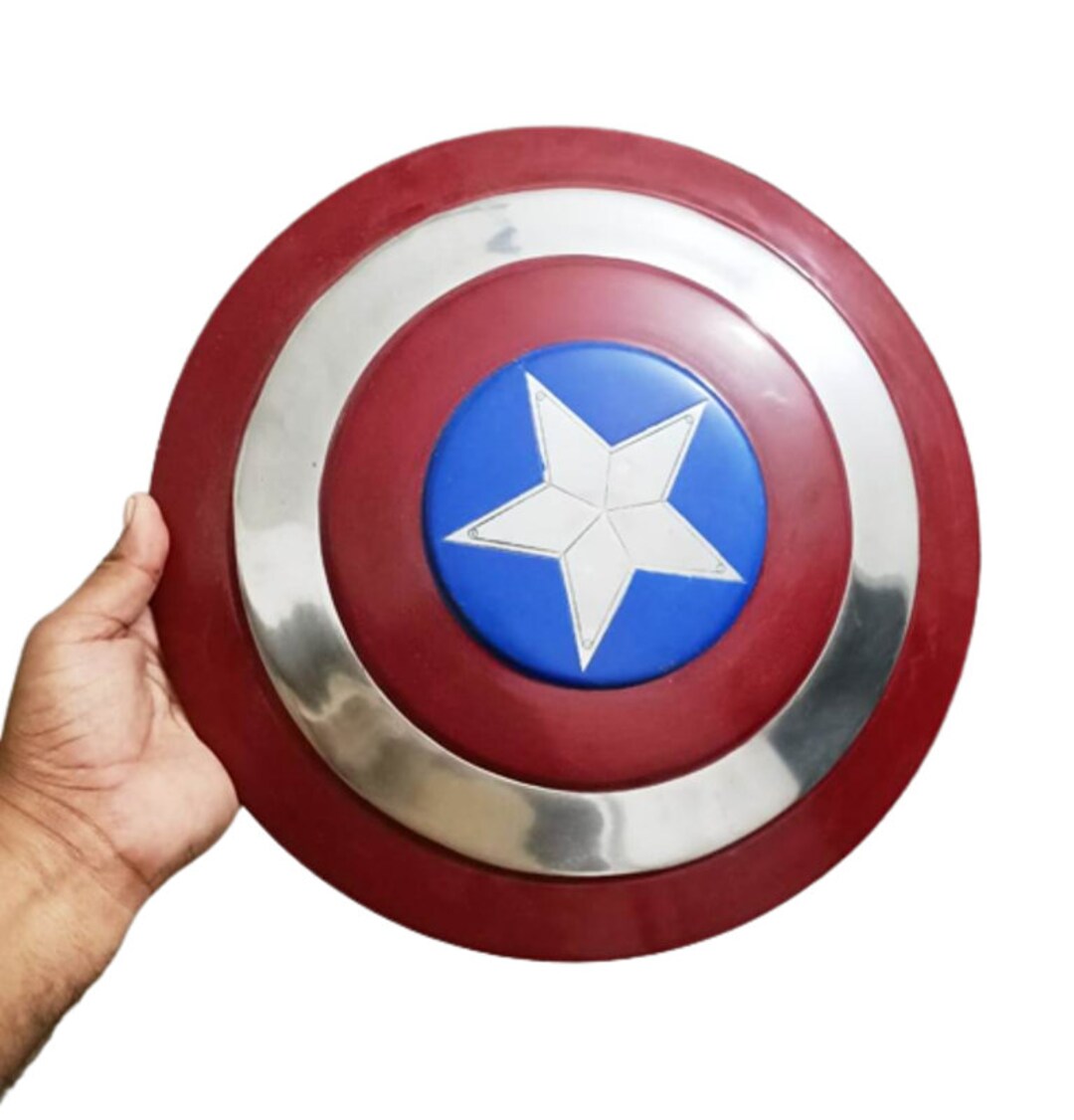 Captain America Mini Shield, Metal Shield, Marvel Movie Prop Replica 12 ...