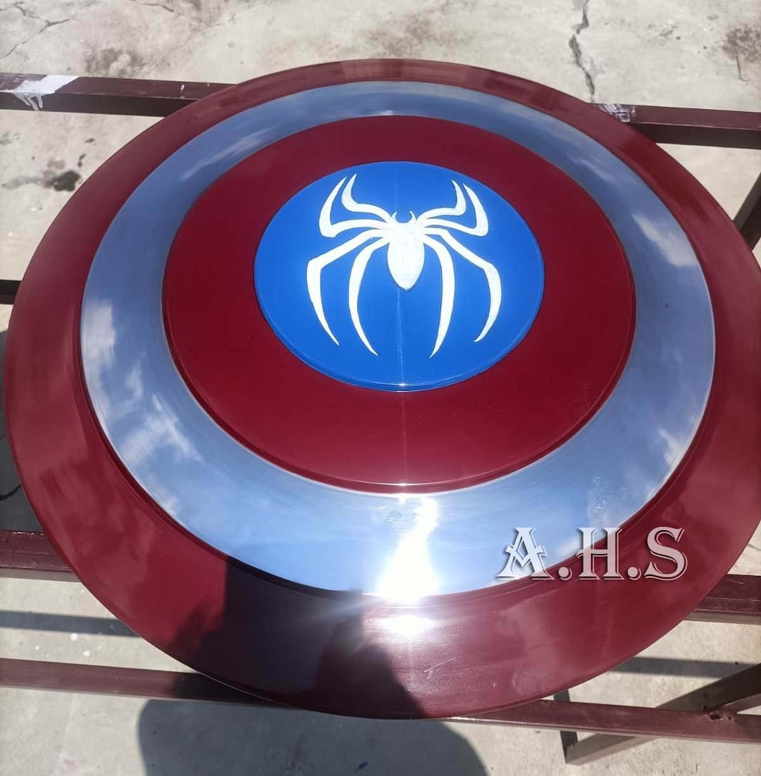 Captain America Shield Spider-man Shield Authentic Replica - Etsy
