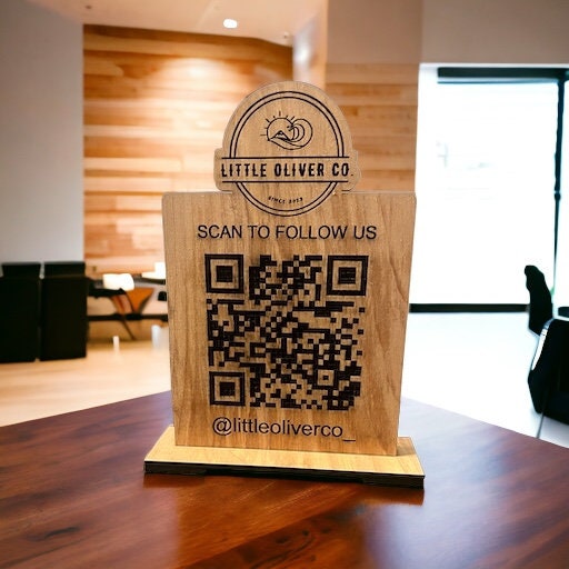 Custom QR Code Office Sign Personalize With Your URL, Ideal for ...