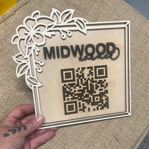 Custom QR Code Office Sign - Personalize With Your URL, Ideal for ...