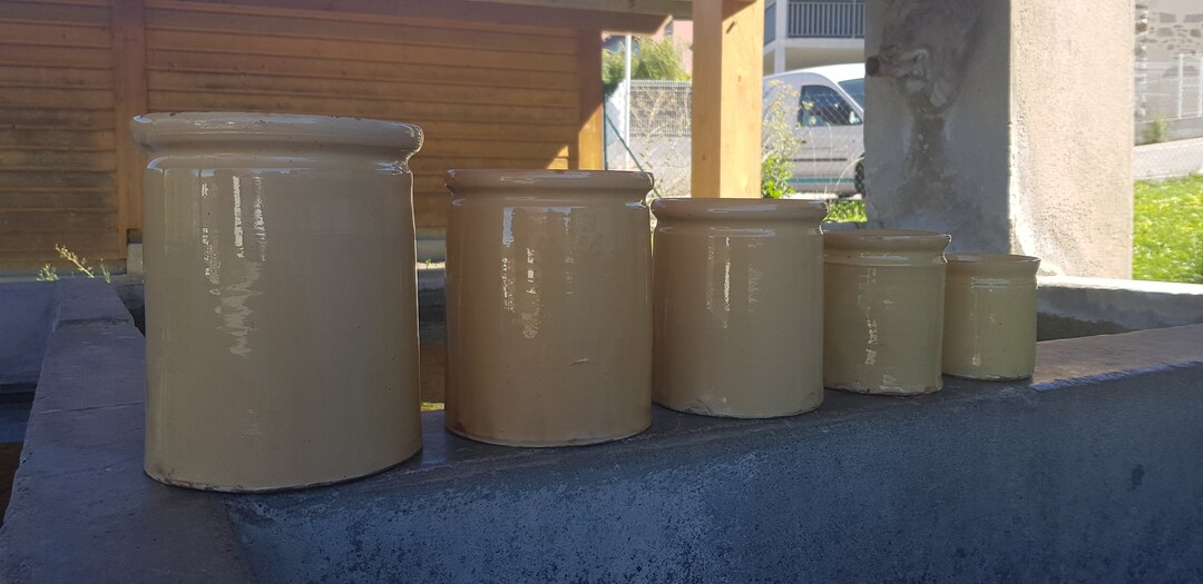 Collection of Grease Pots 1900 - Etsy