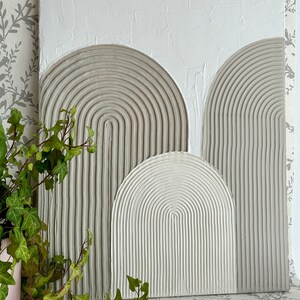 Beige Textured Arches Art Textured Arches Art Wall Textured Canvas Art ...