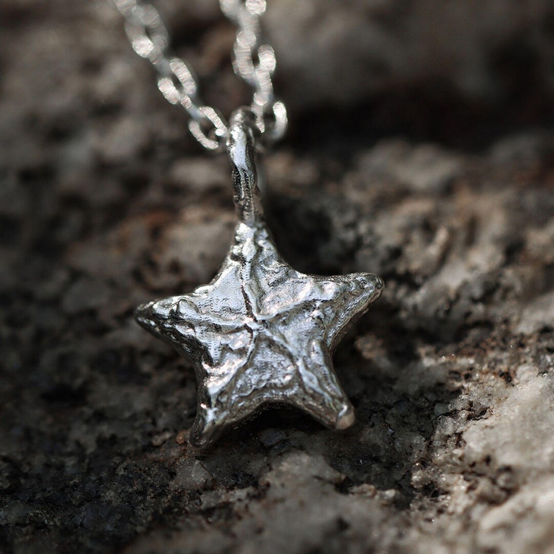 The "chosen Star" Handmade Necklace, Solid 999 Fine Silver Star Pendant ...
