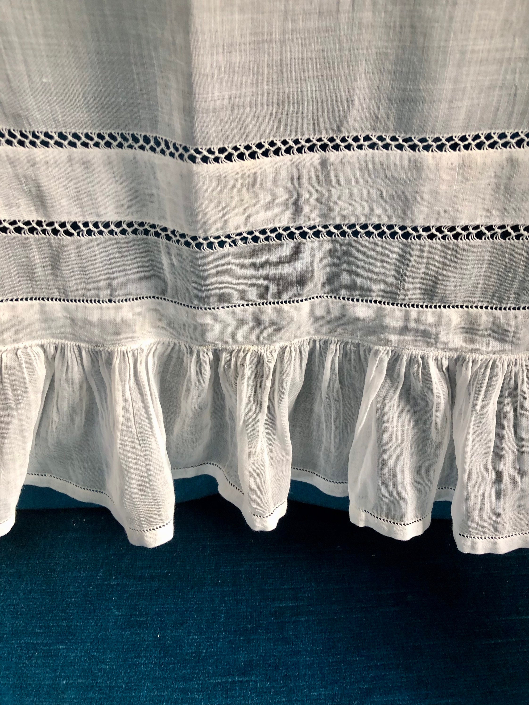 Antique Lace Cotton Antimacassar From the Late 1800s - Etsy