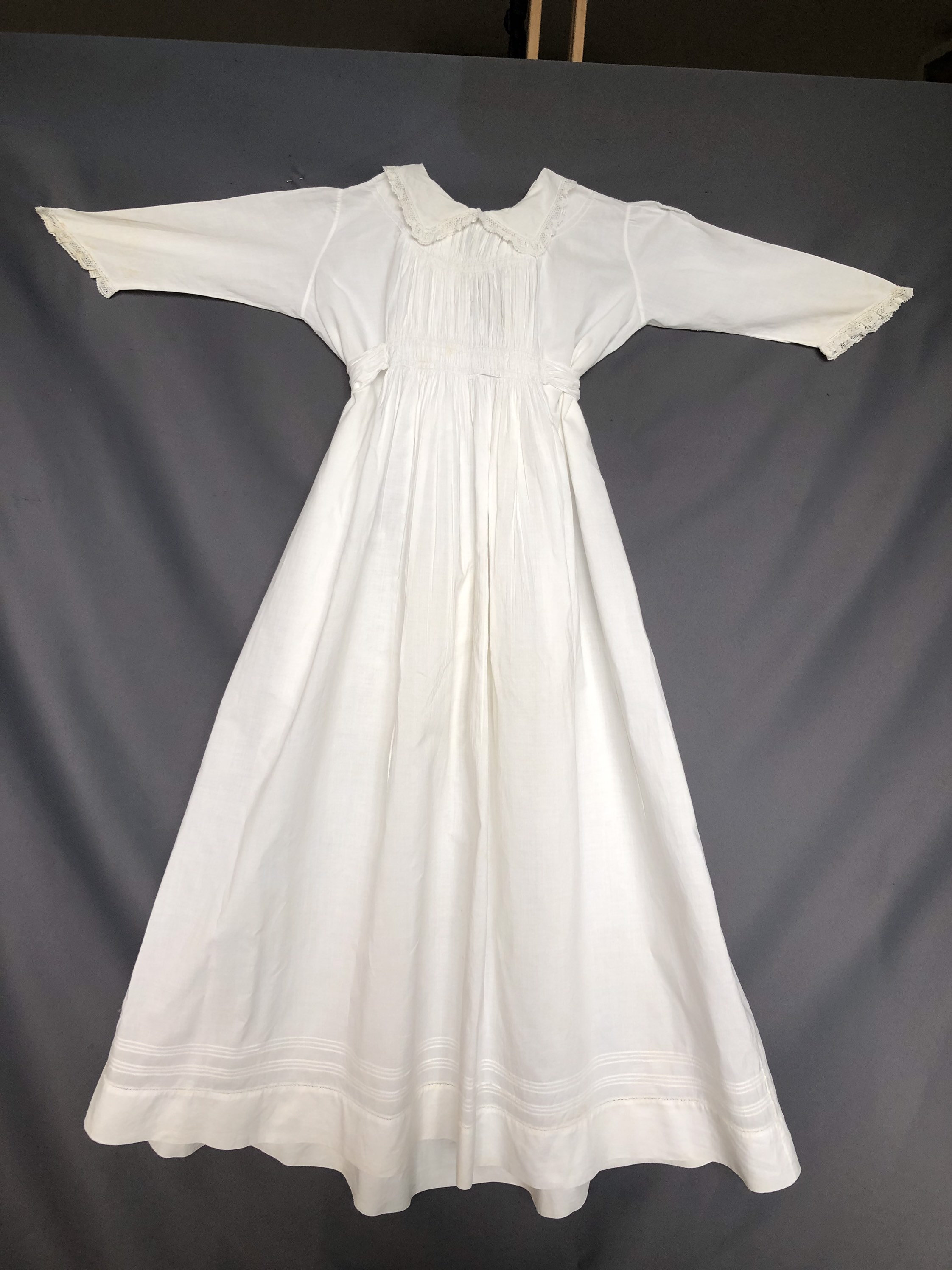 Antique Lace Christening Robe, Baptism Gown, Infant 0-3 Months, Late ...