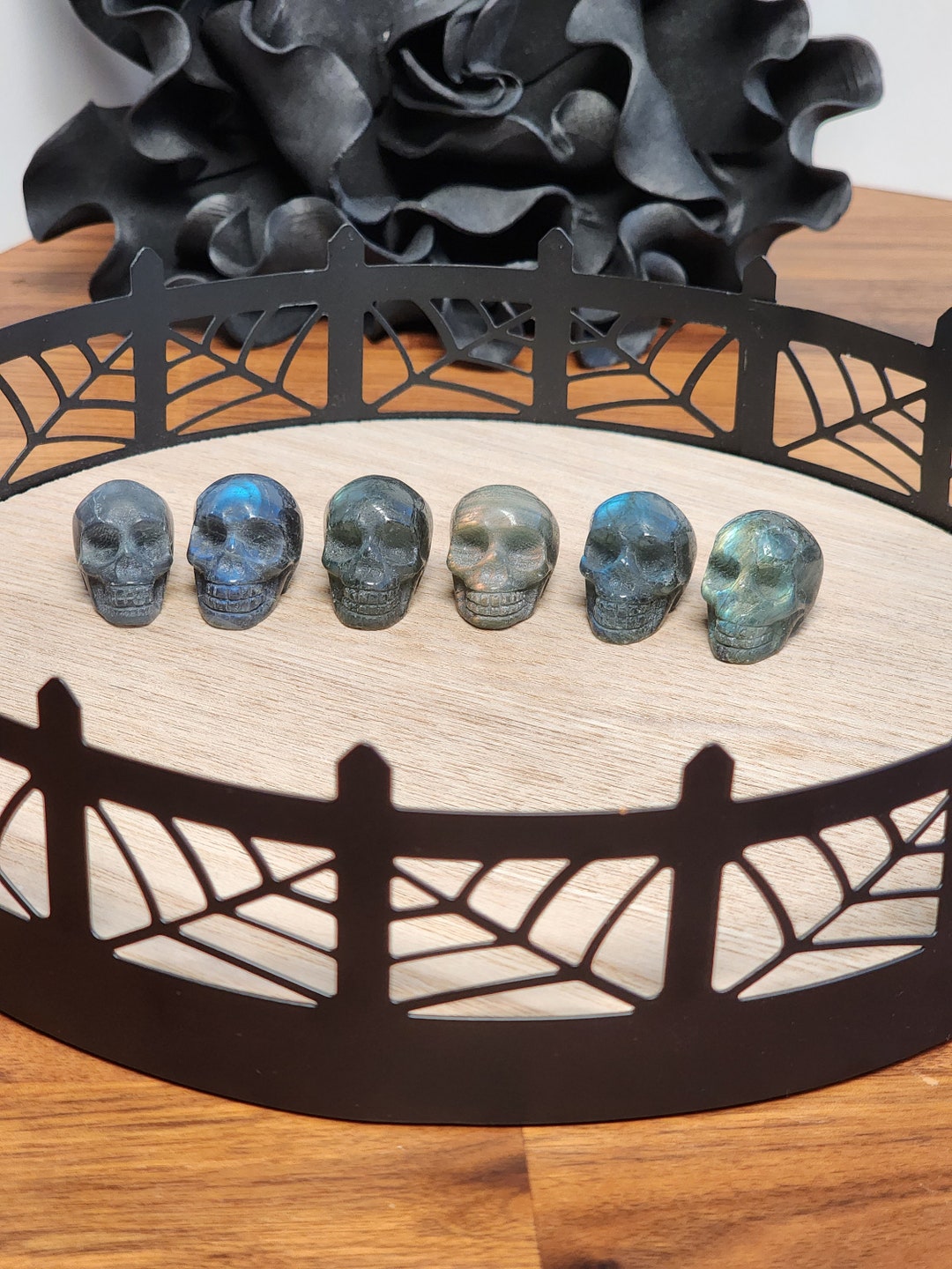 Labradorite Mini Skulls Cool Flashy Lab Skeleton Head - Etsy