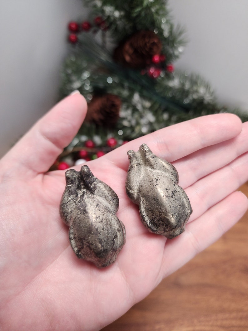 Turkey Crystal Sculpture: Holiday Gag Gift (pyrite, Thanksgiving) - Etsy