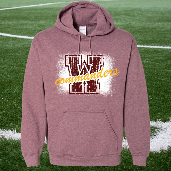 Washington Commanders Sweatshirt - Etsy