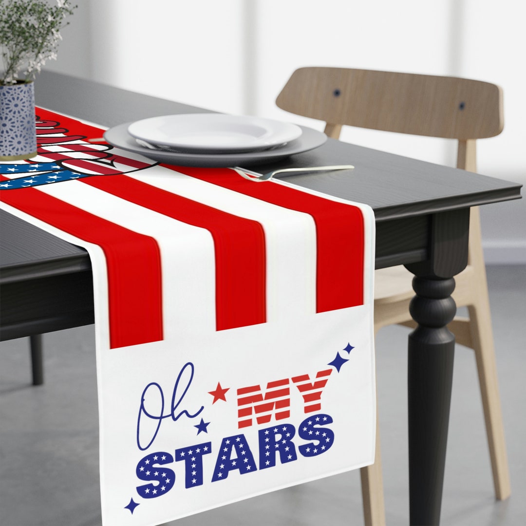 American Flag Table Runner - Etsy