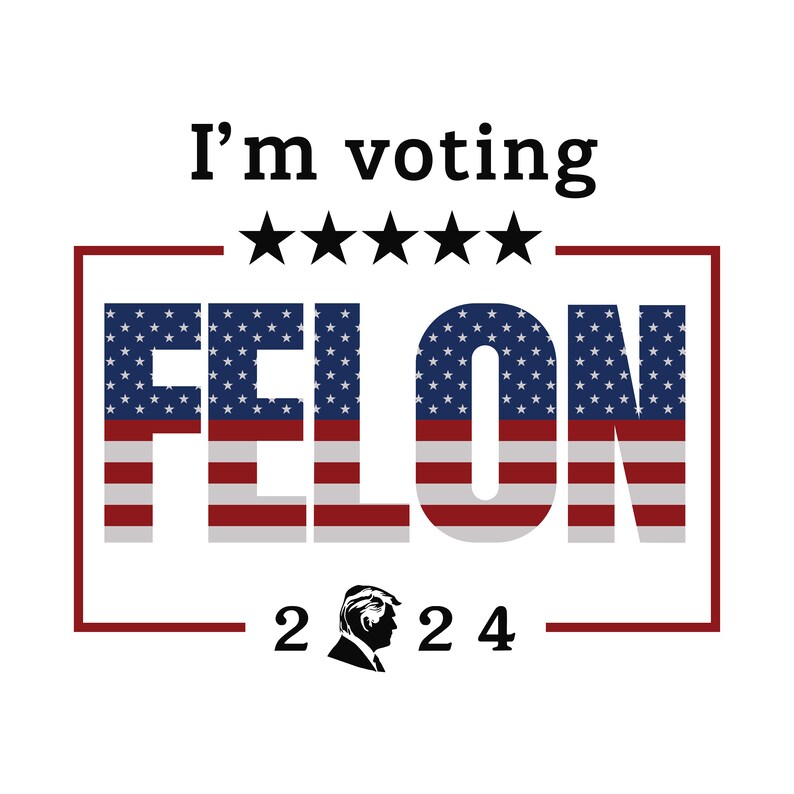 I'm Voting Felon 2024 - Etsy