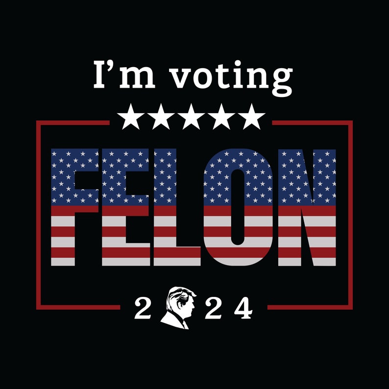 I'm Voting Felon 2024 - Etsy