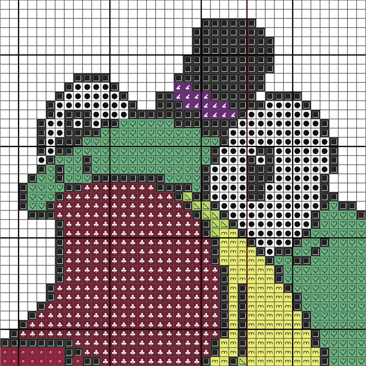 Singing Toad Cross Stitch Pattern PDF - Etsy