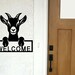 Custom Goat Farm Sign,goat Peeking Sign,goat Metal Wall Art ...