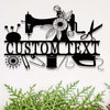 Personalize Sewing Room Decor, Sewing Room Metal Sign, Cutsom Metal ...