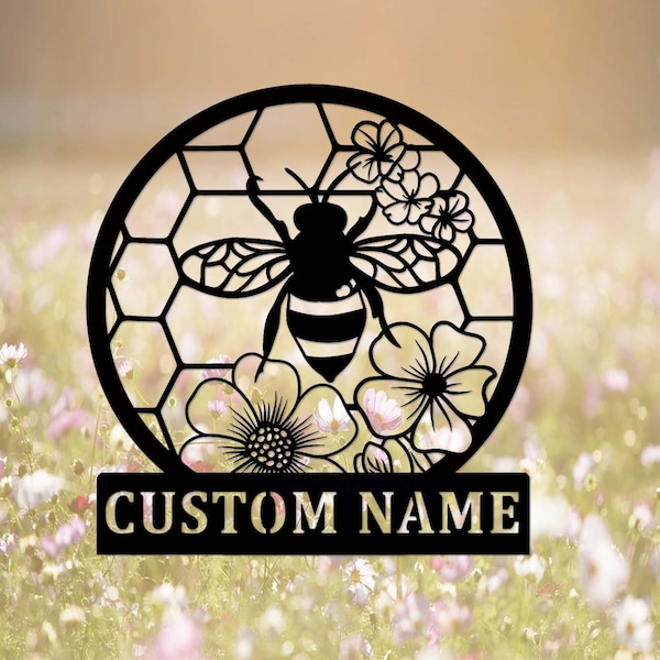 Bee Garden Sign - Etsy