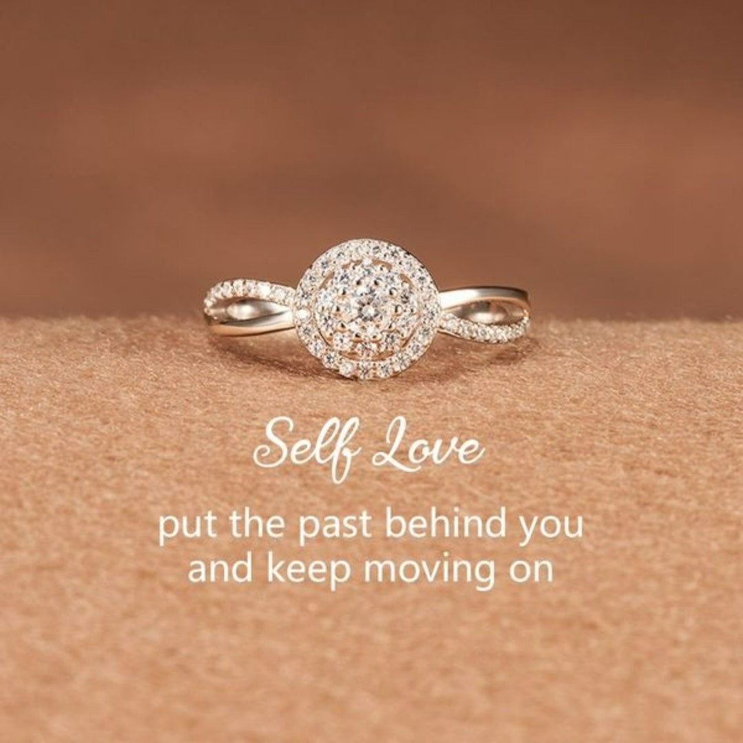 Self Love Circle Ring, Gift for Family, Friends and Yourself ...