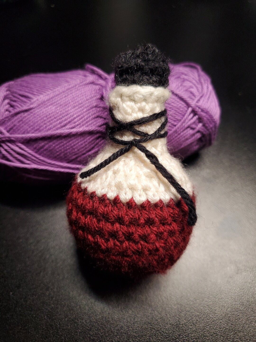 Crochet Potion Bottle - Etsy