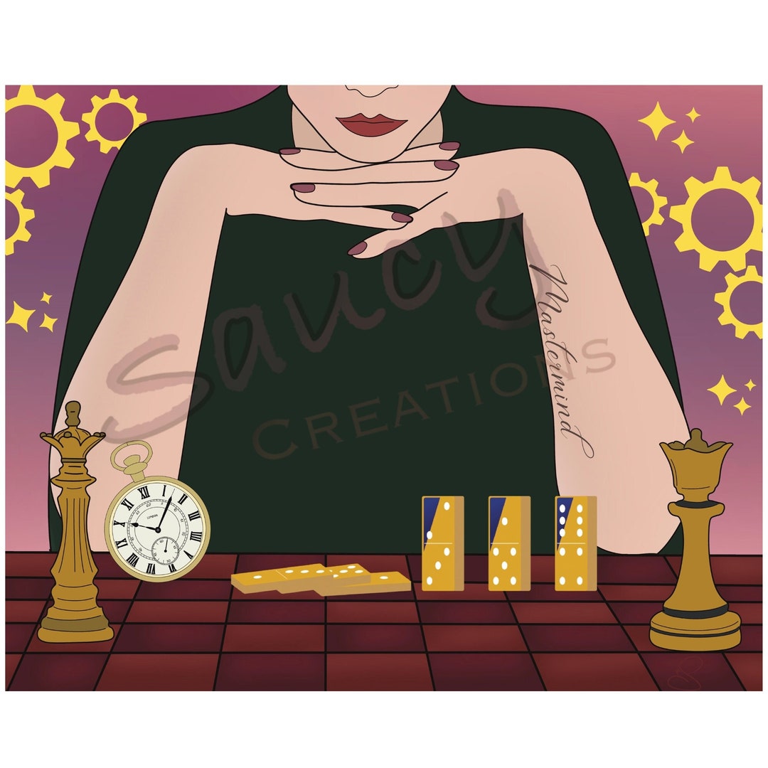 Mastermind Inspired Art Print - Etsy