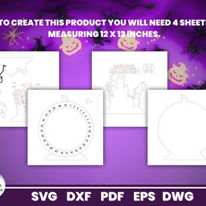 Halloween Countdown Laser Cut, SVG File for Glowforge, Countdown ...