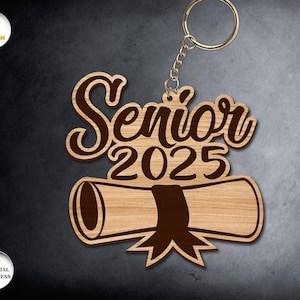 Graduation Keychaine Laser Cut Bundle, Graduation Gift, Senior Keyrings ...