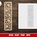 Geometric Bookmarks SVG Bundle, SVG Bundle for Glowforge, Bookmark ...