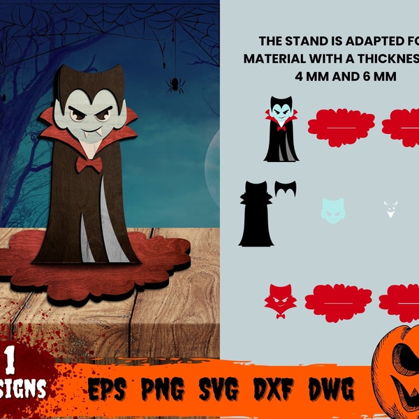 Count Dracula Svg - Etsy