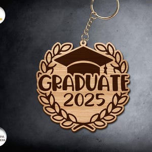 Graduation Keychaine Laser Cut Bundle, Graduation Gift, Senior Keyrings ...
