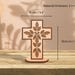 Easter Standing Cross Laser Cut, Easter Laser Cut, Easter Files Svg ...