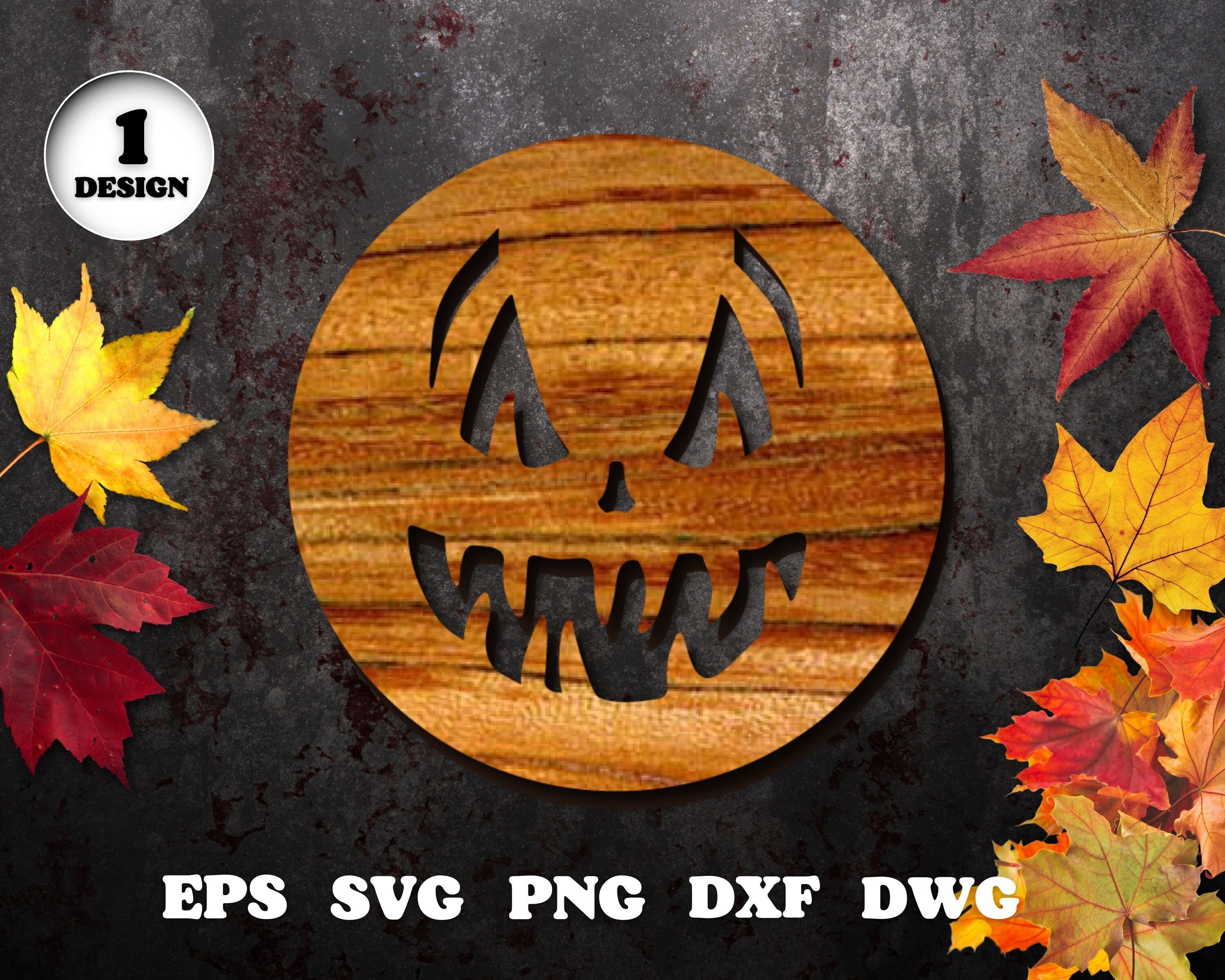 Halloween Coasters Laser Cut SVG Vector Files for Cricut - Etsy