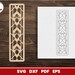 Geometric Bookmarks SVG Bundle, SVG Bundle for Glowforge, Bookmark ...