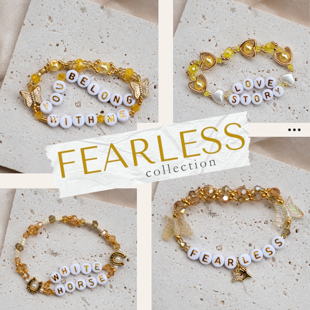 Friendship Bracelets Eras Tour Fearless Collection - Etsy