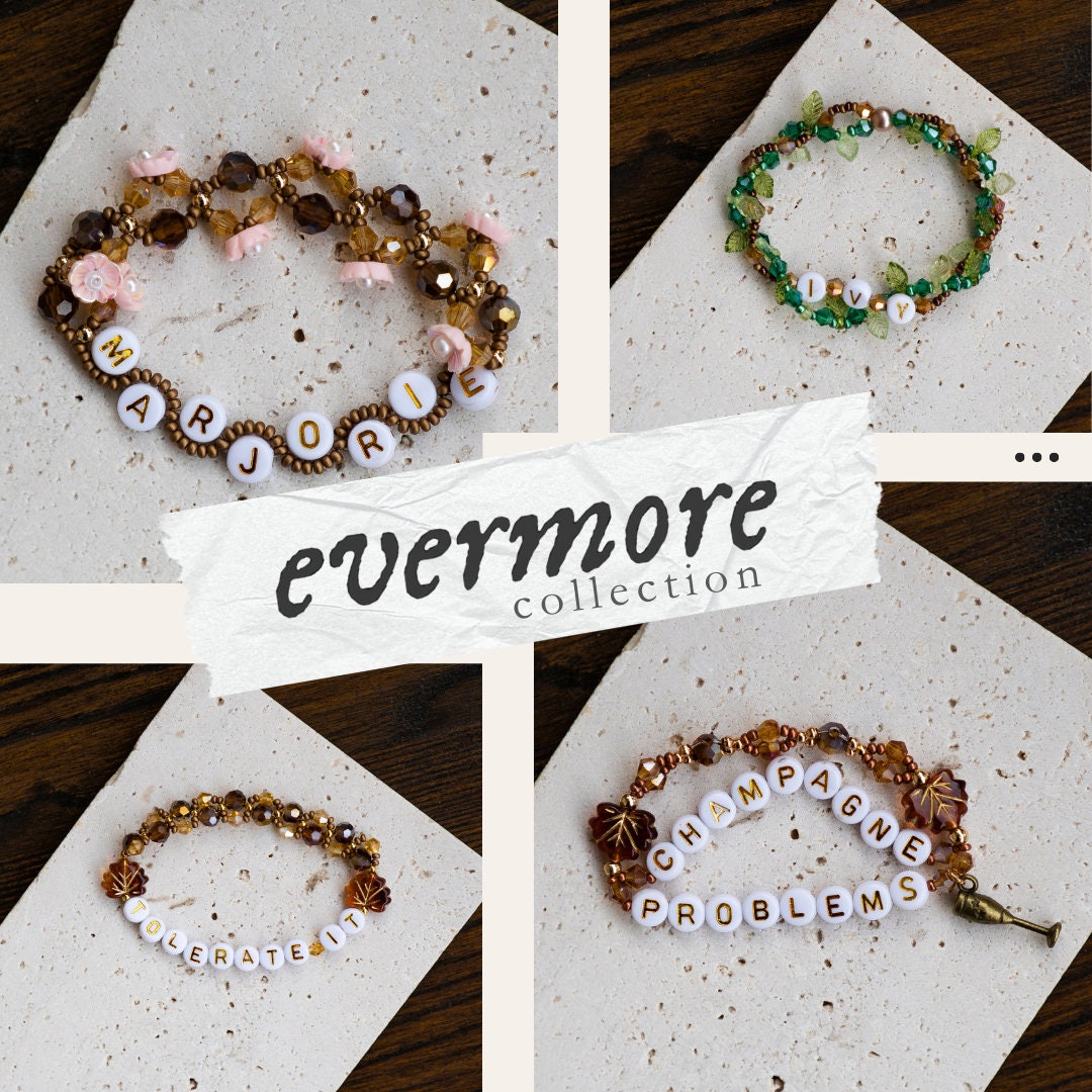Friendship Bracelet Eras Tour Evermore Collection - Etsy