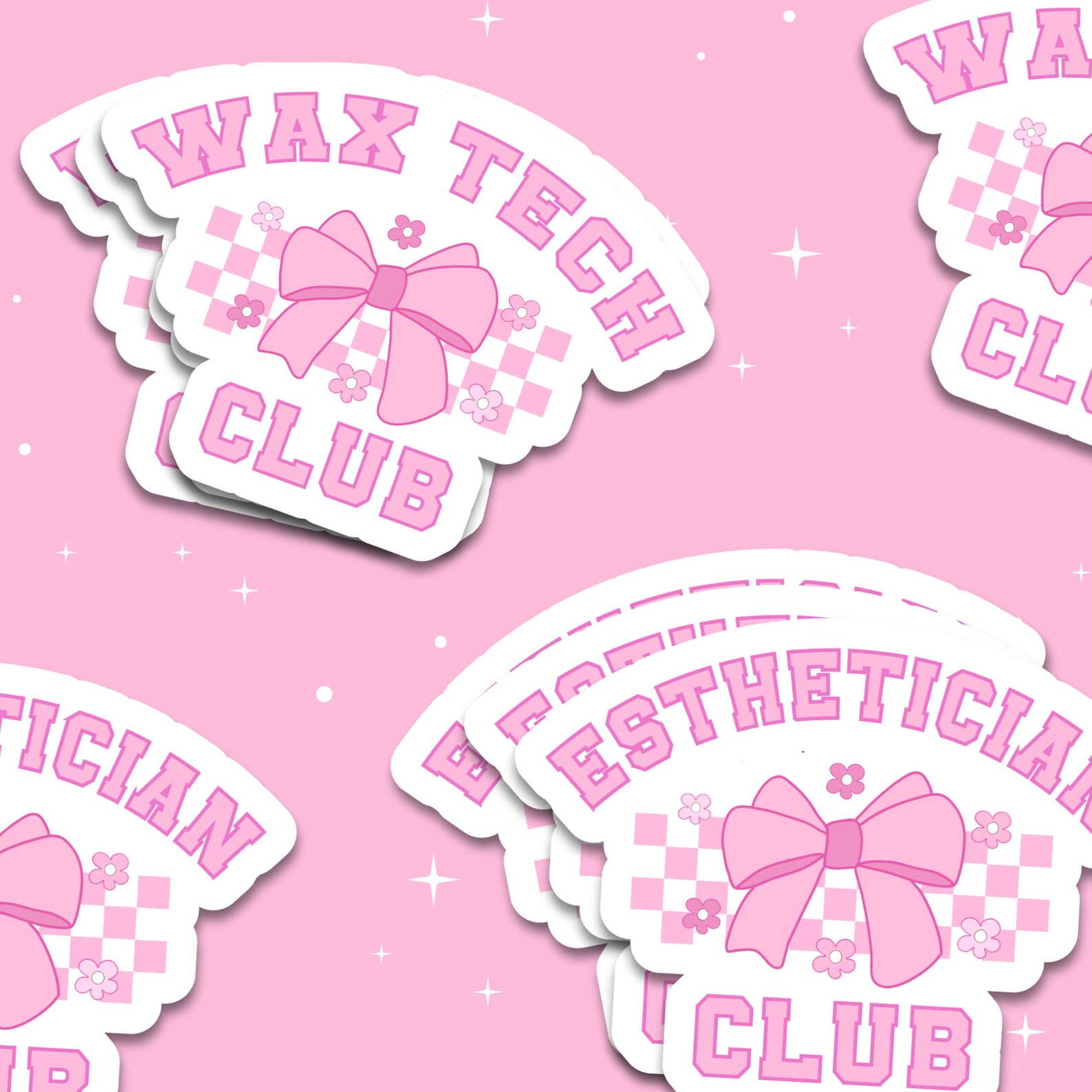 Coquette Esthetician Stickers, Esthi Skincare Sticker, Esthetician ...