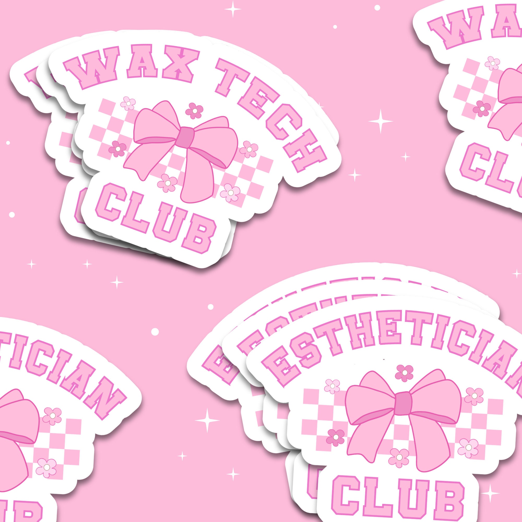 Coquette Esthetician Stickers, Esthi Skincare Sticker, Esthetician ...