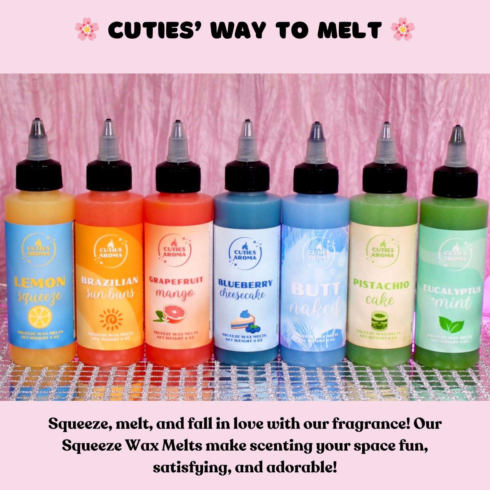 Squeeze Wax Melts, Fall Holiday & Christmas Scents, Squeezable Wax ...