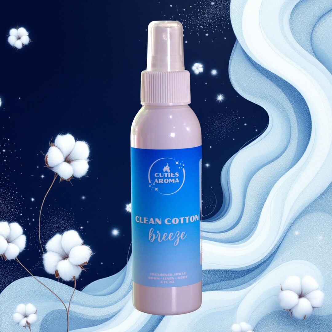 Clean Cotton Breeze Freshener Spray, Room Spray, Body Mist, Car ...