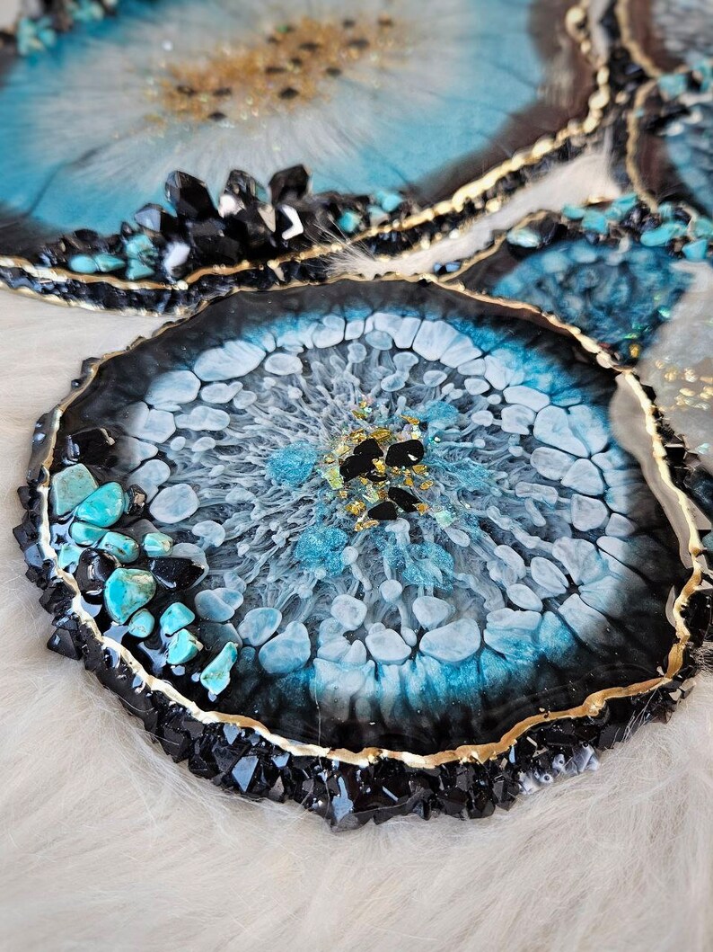 Home Decor, Epoxy Resin Set, Resin Art, Coaster, Aesthetic Room Decor ...