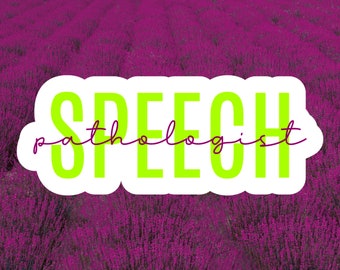 Speech Pathology Stickers - Etsy