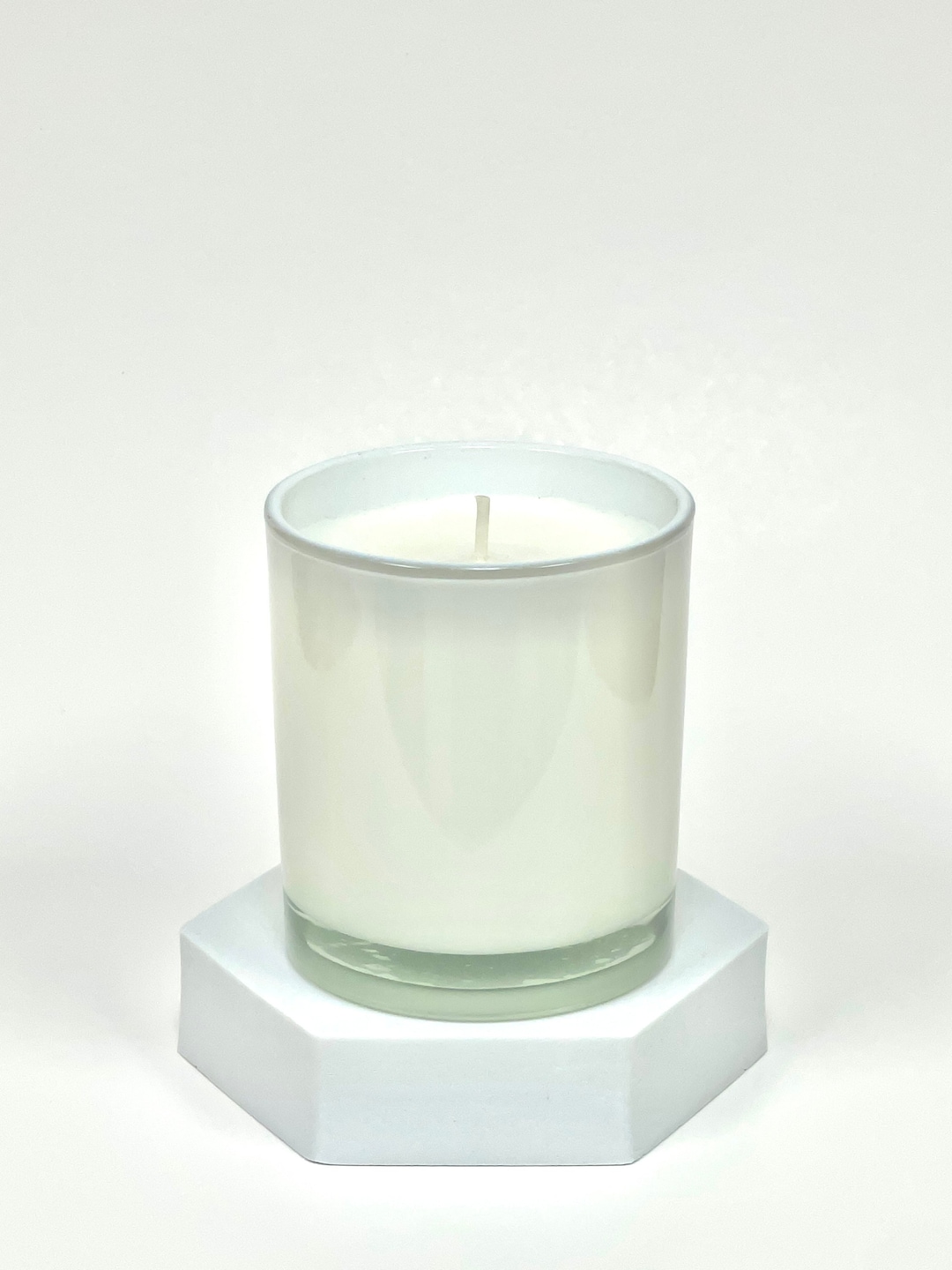 White Glossy Private Label Candles | Handmade Soy Wax Candles ...