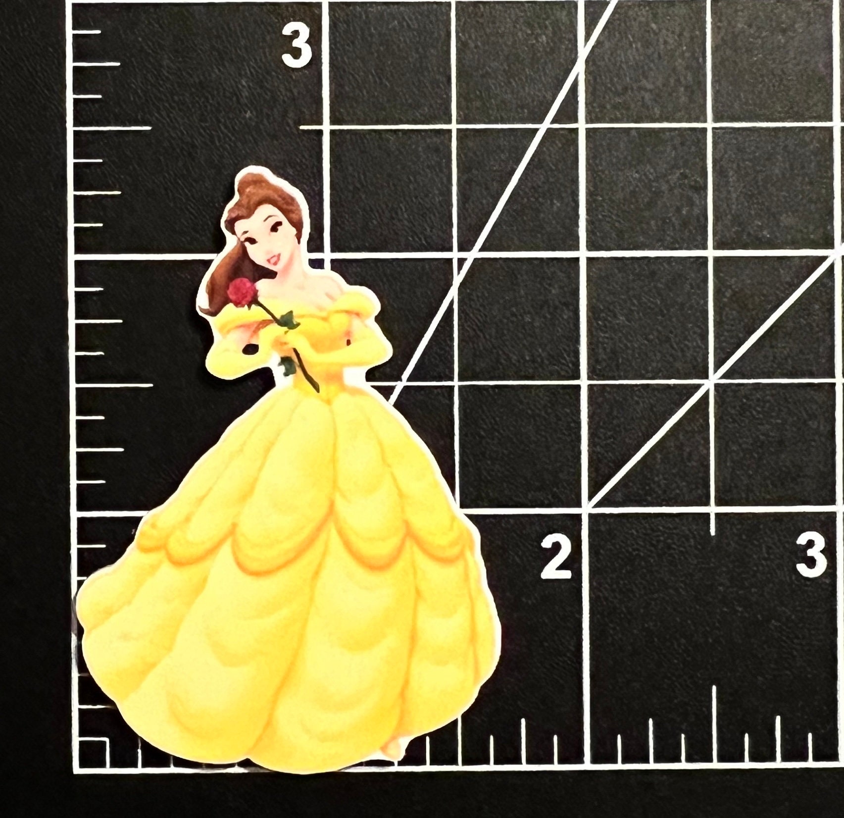 Complete Set of Beauty and the Beast Flat Back Planar Resin Belle ...