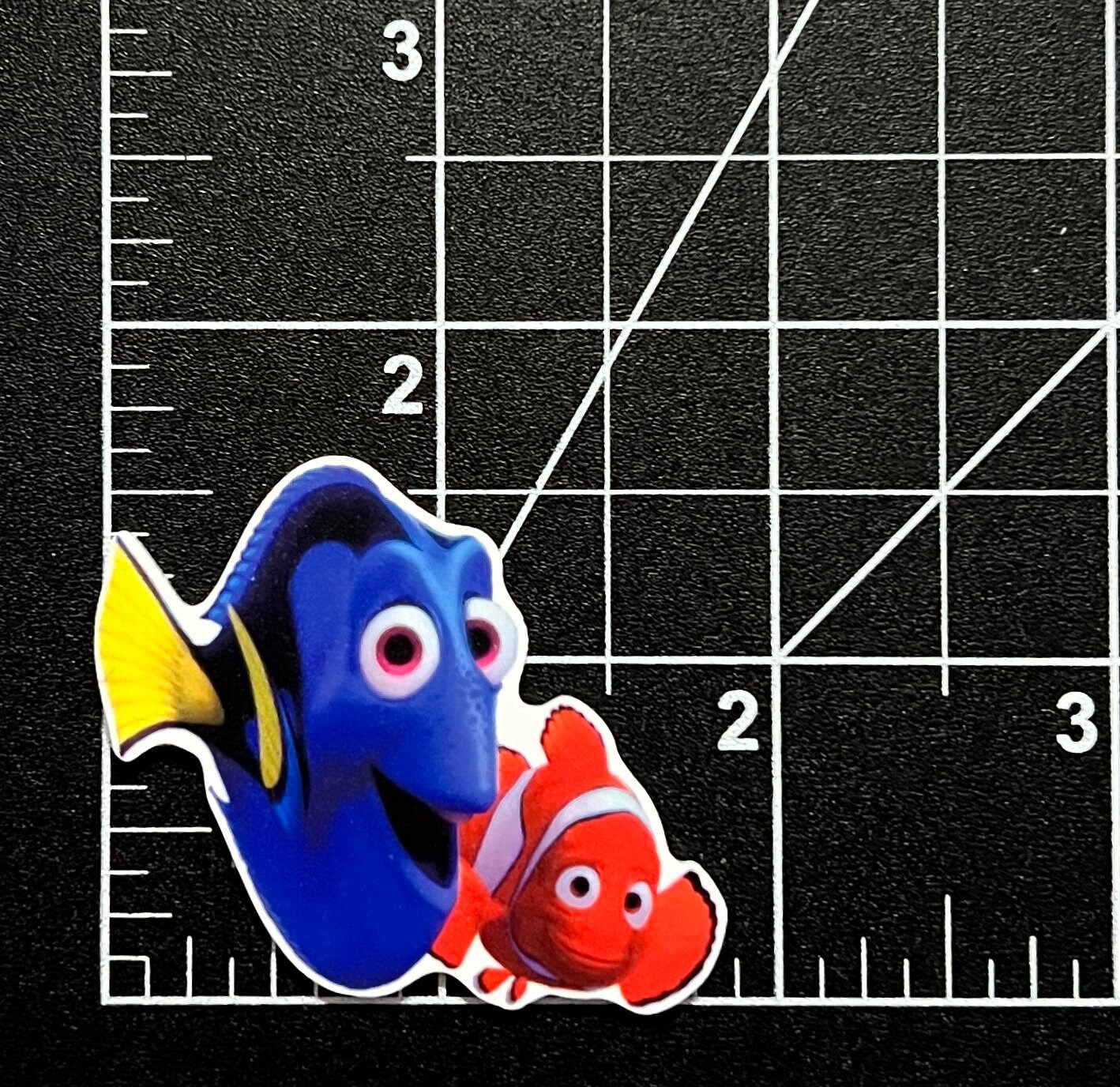 Finding Nemo Flat Back Planar Resin Dory, Destiny, Hank, Squirt Hair ...