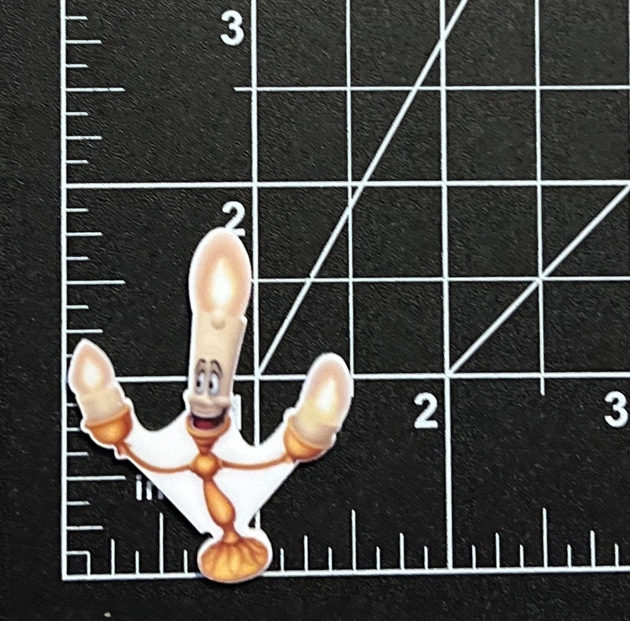 Complete Set of Beauty and the Beast Flat Back Planar Resin Belle ...