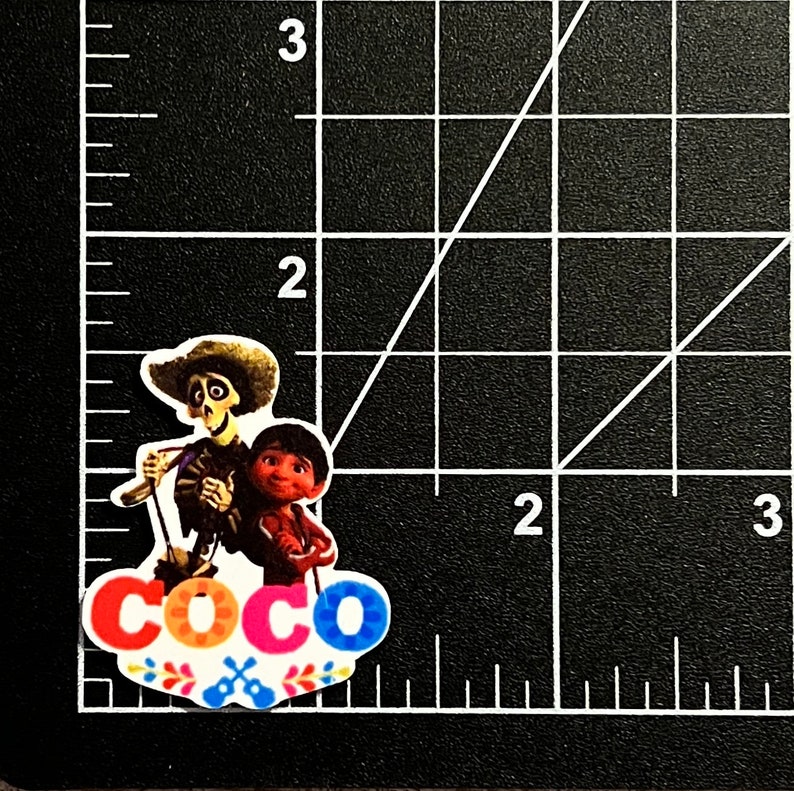 Complete Set of Coco Flat Back Planar Resin Miguel Ernesto - Etsy