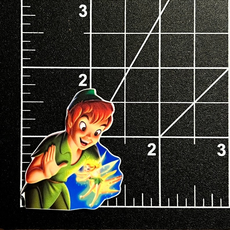 Complete Set of Peter Pan Flat Back Planar Resin | Tinker Bell | Hair ...