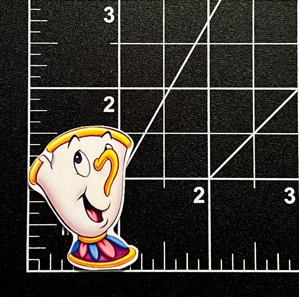 Complete Set of Beauty and the Beast Flat Back Planar Resin Belle ...