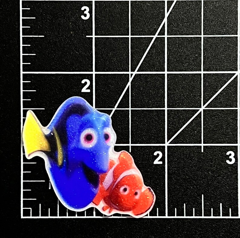 Finding Nemo Flat Back Planar Resin Dory Destiny Hank - Etsy