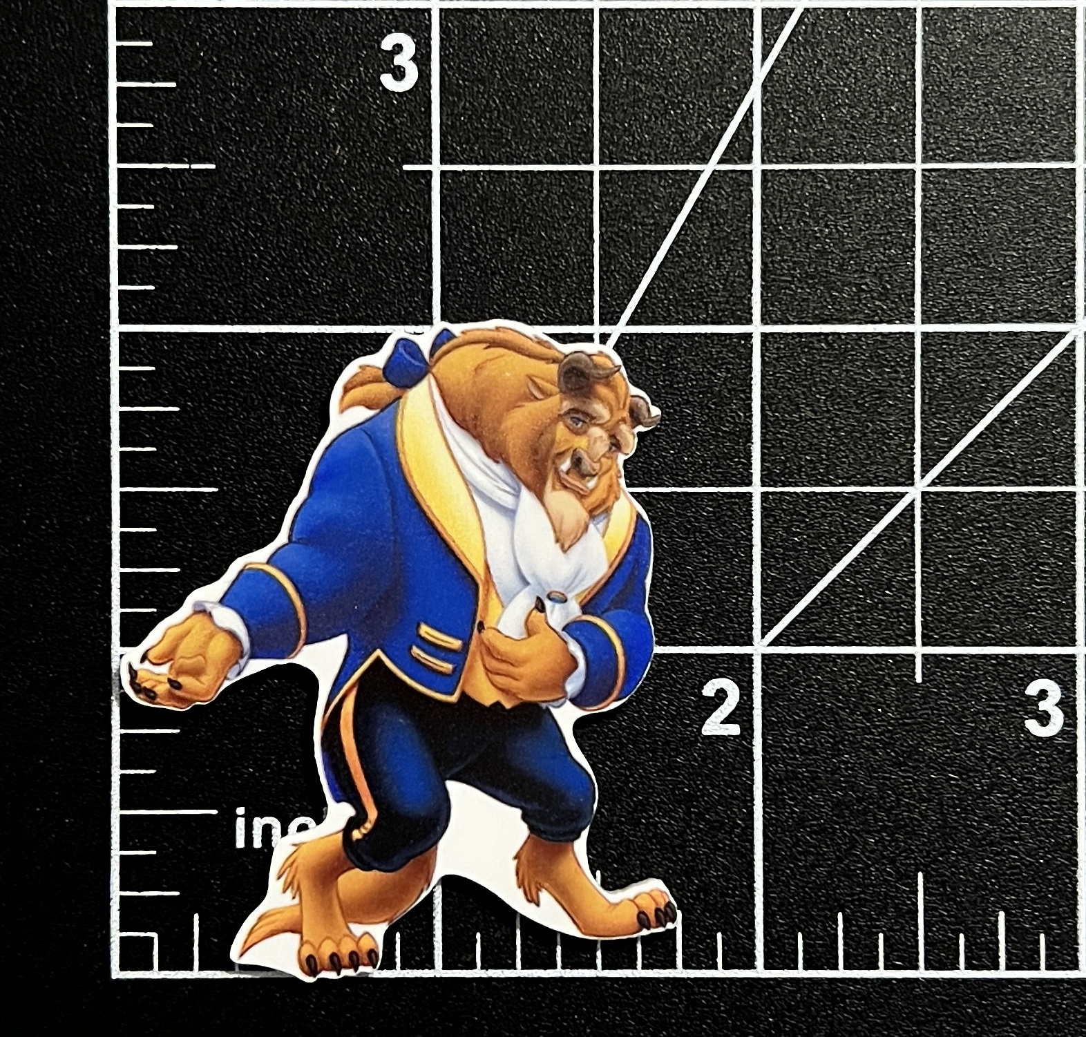 Complete Set of Beauty and the Beast Flat Back Planar Resin Belle ...