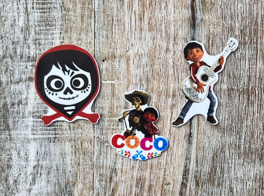 Complete Set of Coco Flat Back Planar Resin | Miguel, Ernesto | Hair ...