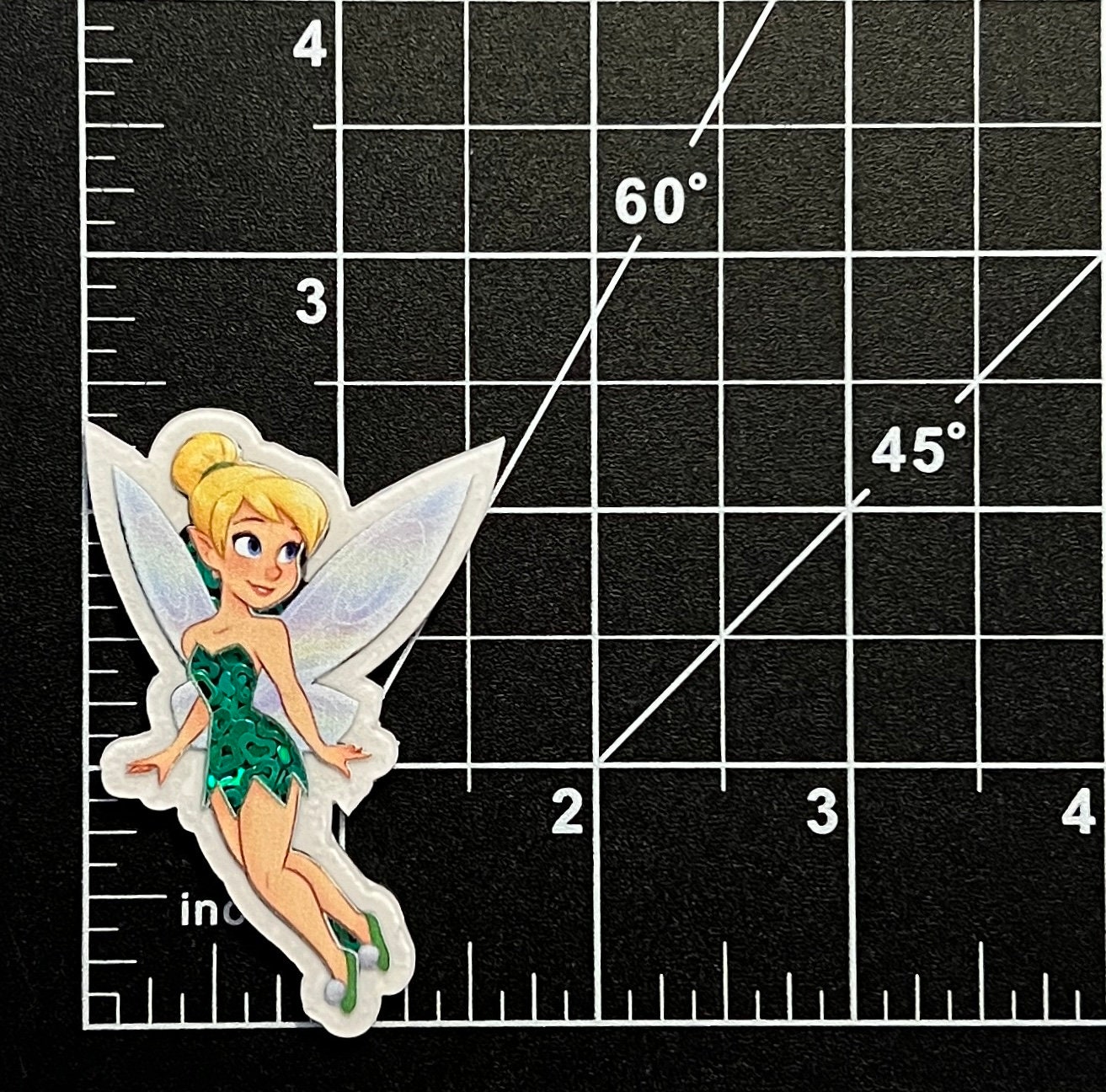 Disney Peter Pan Tinker Bell Acrylic Shakers | Hair Bow Center, Key ...
